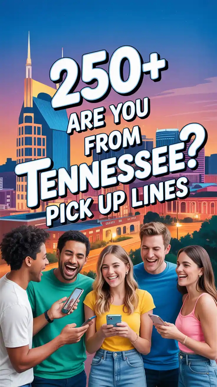 250+ Are You From Tennessee Pick Up Lines and More