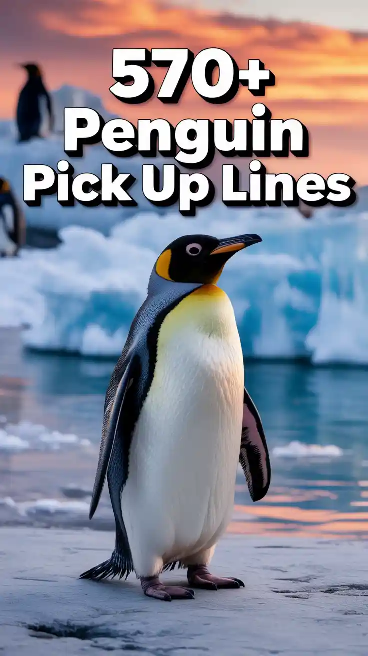 570+ Penguin Pick Up Lines 🐧