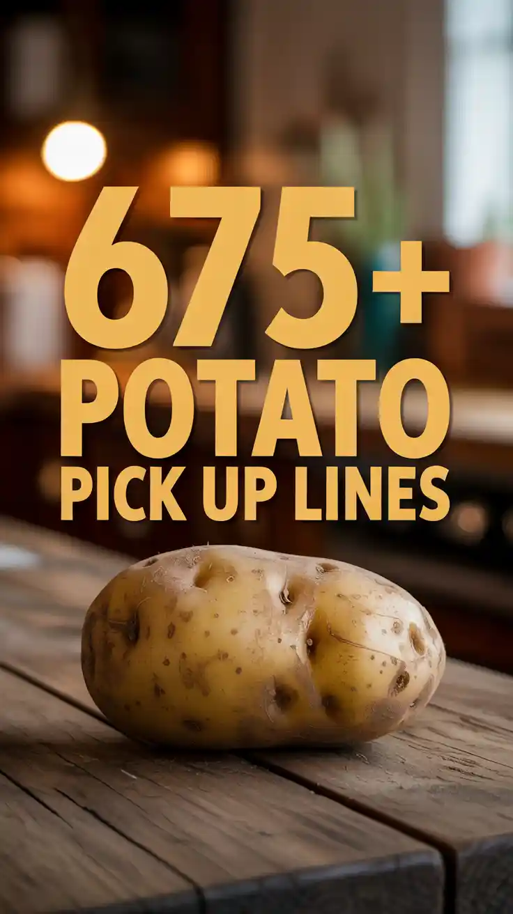 675+ Potato Pick Up Lines 🥔
