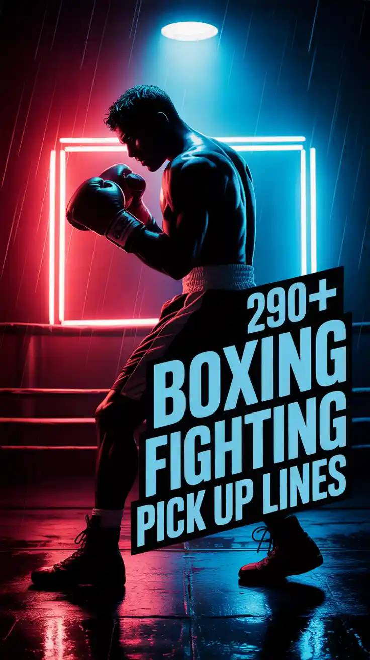 290+ Boxing Fighting Pick Up Lines