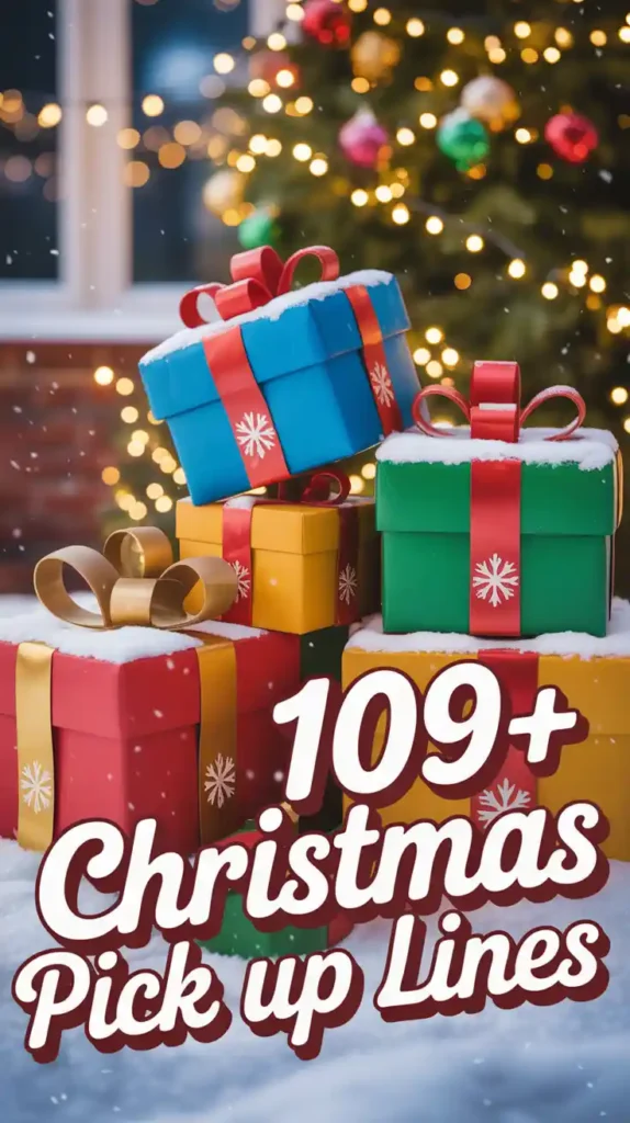 109+ Christmas Pick Up Lines