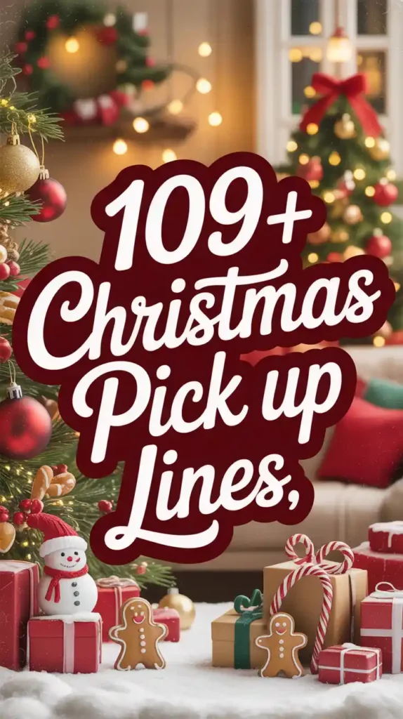 109+ Christmas Pick Up Lines