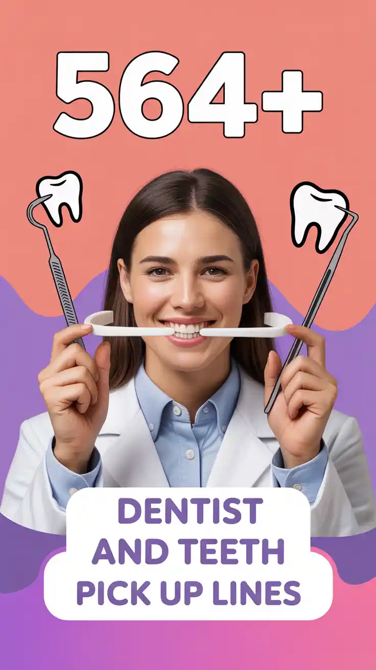 564+ Dentist and Teeth Pick Up Lines