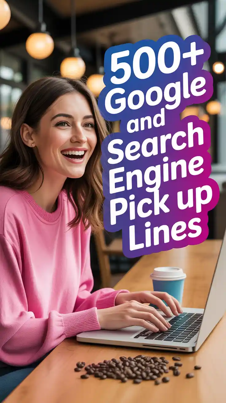 500+ Google and Search Engine Pick Up Lines 💻