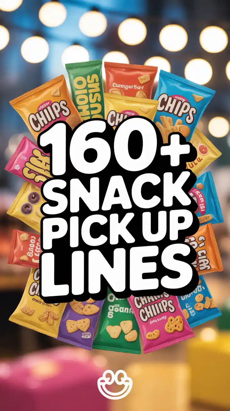 160+ Snack Pick Up Lines