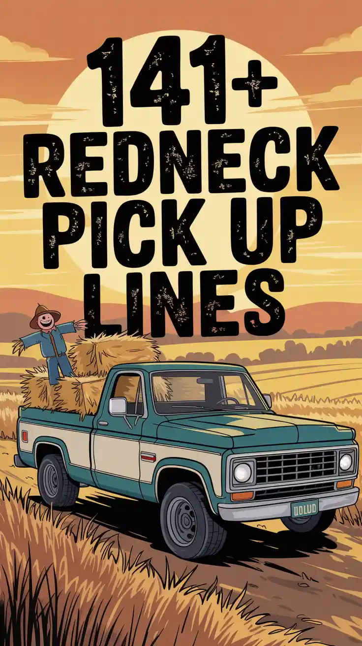 141 Redneck Pick Up Lines 🤠💘