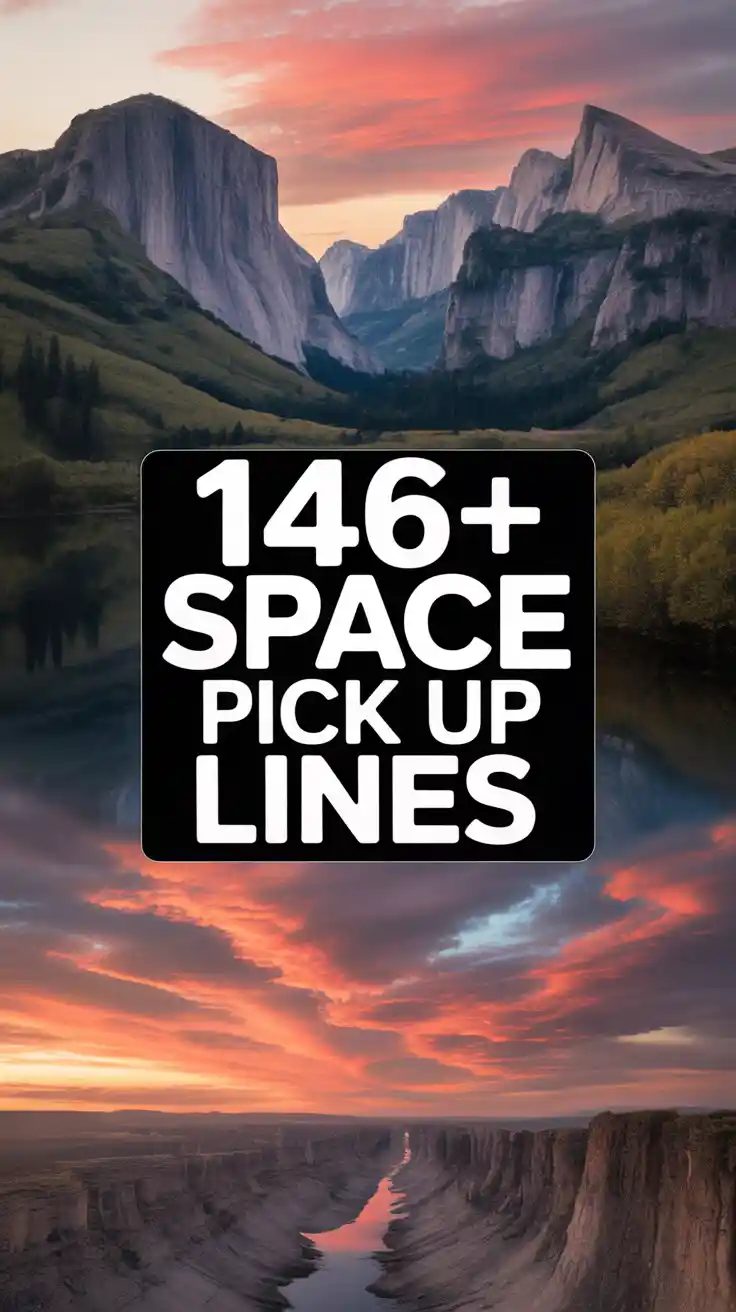 146+ Space Pick Up Lines 🌌