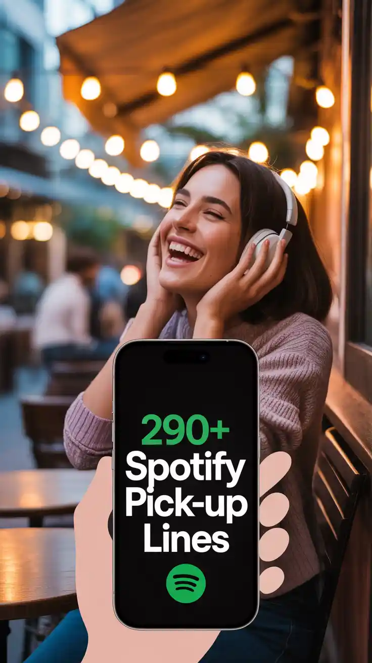 🎧 290+ Spotify Pick-Up Lines