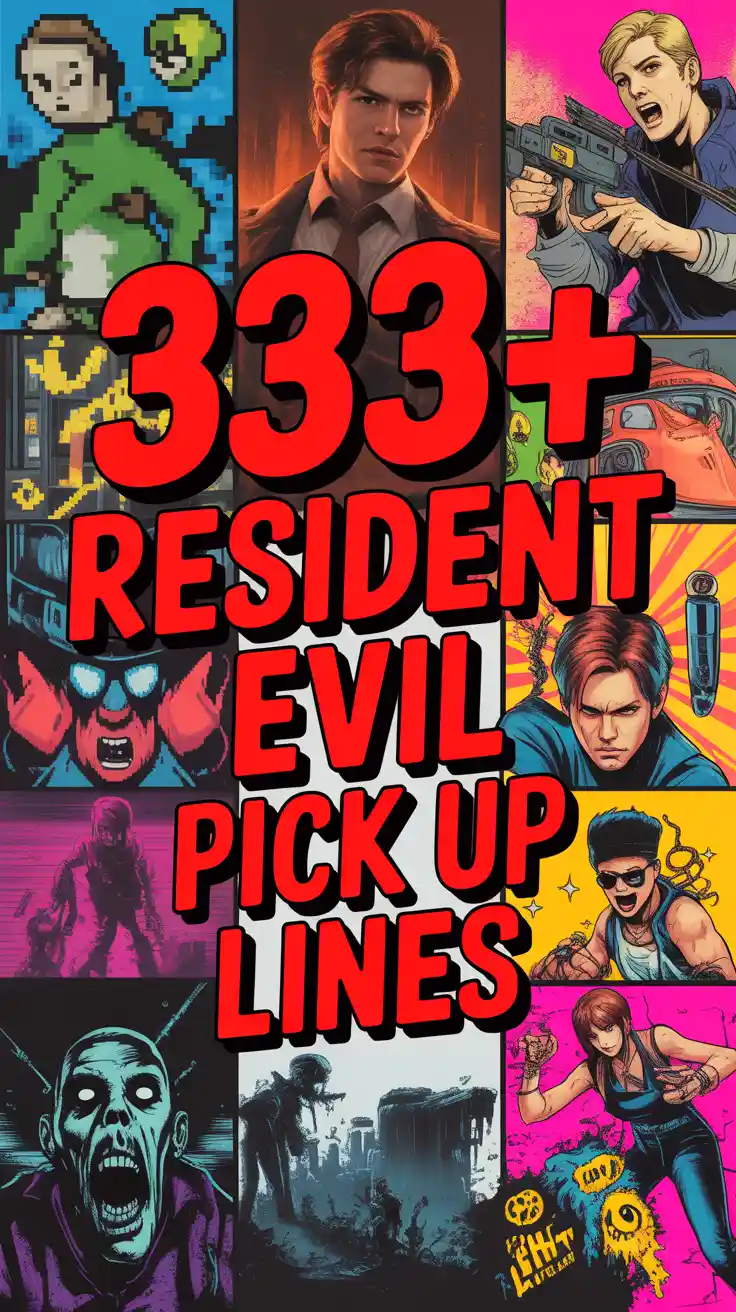 333+ Resident Evil Pick Up Lines (2025 Ultimate Edition)