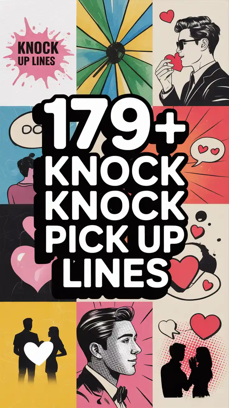 179+ Knock Knock Pick Up Lines