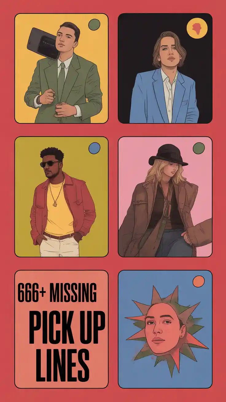 666+ Missing Pick Up Lines